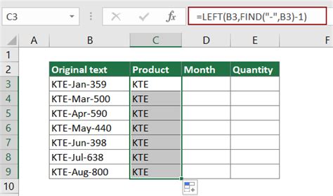 How To Split A Text With Specific Character In Excel Using Right Function Design Talk