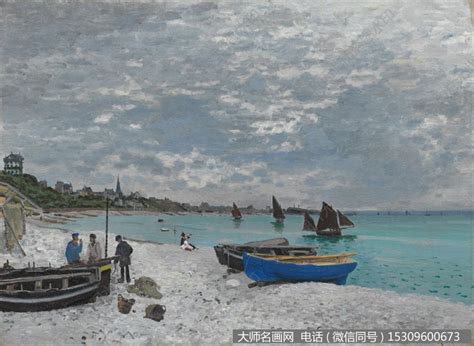 莫奈风景油画50 超高清大图下载 大师名画网