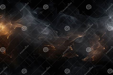 spotlight and particle overlays create smoke and ember textures stock