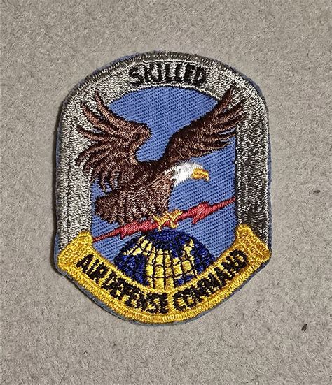 Air Defense Command Skilled Patch Bunkermilitary