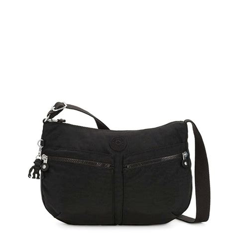 Kipling 여성용 Izellah 크로스바디 백 Black Noir 티몬