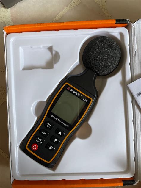 SNDWAY Digital Sound Level Meter SW 523 Audio Other Audio Equipment On Carousell