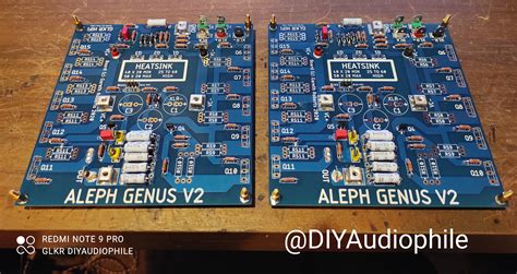 Diy Audiophile Next Aleph Amplifier Prototype In The