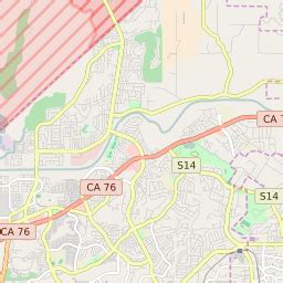 Mapa De Bonsall California
