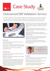 Utility Bill Validation And Cost Recovery Service