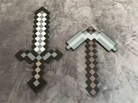 Minecraft Iron Sword Foam