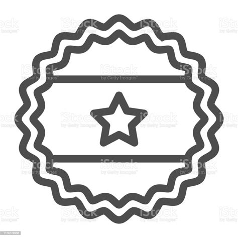 맥주 라벨 라인 아이콘입니다 배럴 스티커 벡터 일러스트레이션은 흰색으로 격리되어 있습니다 라거 배지 개요 스타일 디자인 웹 및 응용 프로그램을 위해 설계 Eps 10 0명에