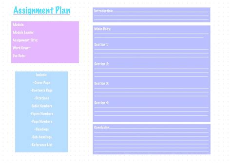 Assignment Plan Essay Plan Assignment Guide A Levels Btec Bsc Assignment Plan Essay Plan Assignment Guide A Levels Btec Bsc