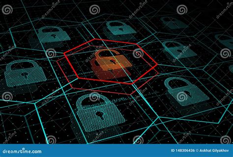 Cyber Attack System Under Threat Ddos Attack Stock Vector Illustration Of Presentation