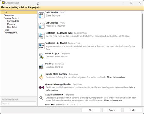 custom project template labview wiki