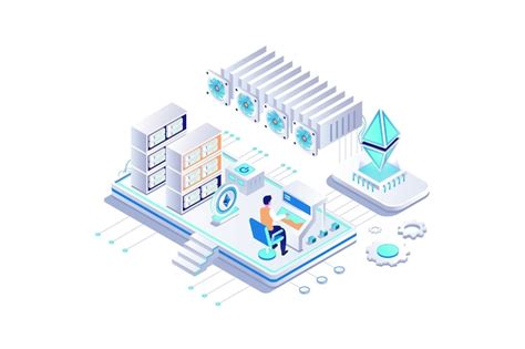 Premium Vector Technology Isometric Illustration