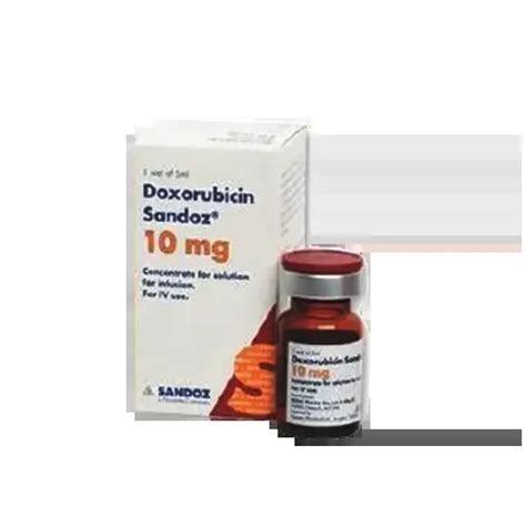 Doxorubicin Iv 10 Mg Injection Uses Side Effects Price And Dosage Osudpotro