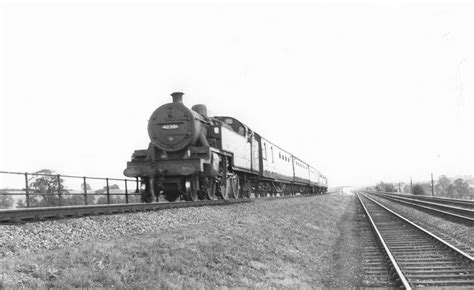 Rugby Station Ex Lms 4mt 2 6 4t No 42381 Is Seen Approaching Rugby On The Down Line From