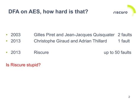 Practical Differential Fault Attack On Aes Pdf Databases Computer Software And Applications