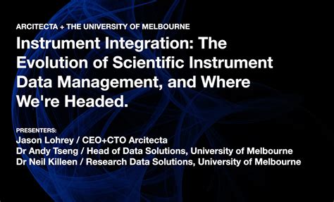 Webinar Instrument Integration The Evolution Of Scientific Instrument Data Management And