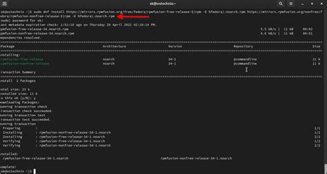 Enable Rpm Fusion Repository In Fedora Rhel Ostechnix