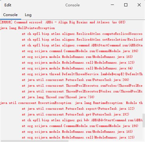 Help Need For Running Abba Usage And Issues Imagesc Forum