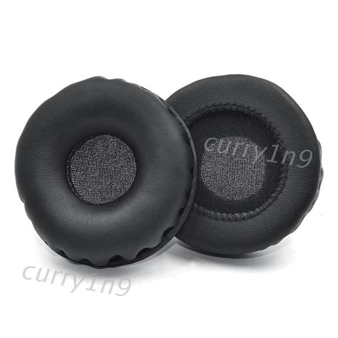 Pair Leather Ear Cushion Cover Earpads For Jabra Evolve Se Drop Shipping Shopee Philippines