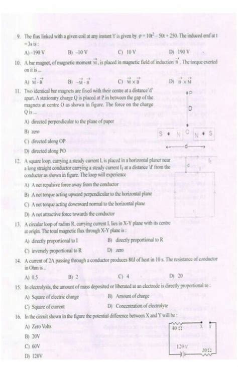 In The Circuit Shown In The Figure The Potential Difference Betwoen X And