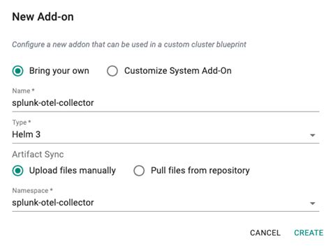 kop recipes splunk otel collector rafay product documentation