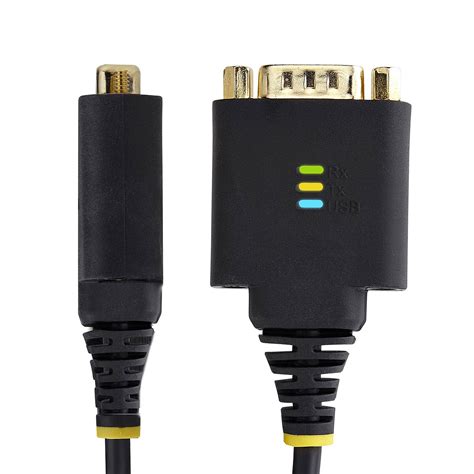 Câble Adaptateur Usb A 2 0 Vers Db9 Série Rs232 0 3 M Usb Ldlc