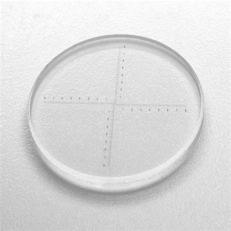 01mm Microscoop Objectmicrometer Glas Slide Kruis Vicedeal