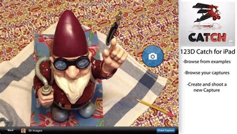 capture 3d objects with 123d catch app make