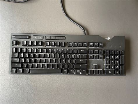 Asus Rog Strix Flare Rgb Mechanical Keyboard Computers Tech Parts Accessories Computer