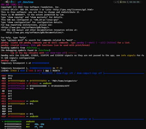 Gdb Cheatsheet Using Pwndbg · Github