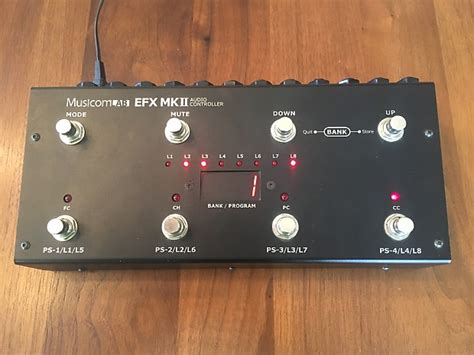 MusicomLab EFX MKII Loop MIDI Switcher Reverb