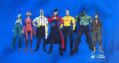 New Look At The Main Team For The Next Dcu Animated Series Creature