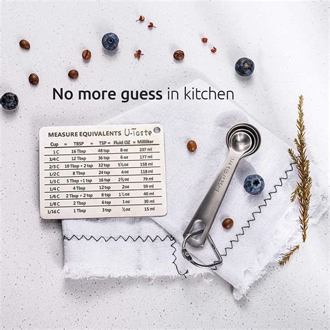 Tablespoon Measurement Chart