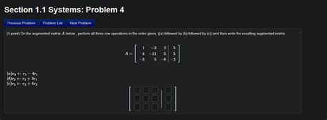 Solved Section 11 Systems Problem 4 Previous Problem