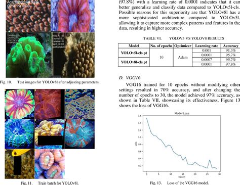 Figure 10 From Classification Of Coral Reef Species Using Computer Vision And Deep Learning