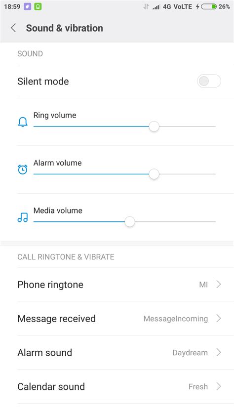 Xiaomi Redmi Note 4 How To Enable Or Disable Touch Sounds And Other Notification Sounds