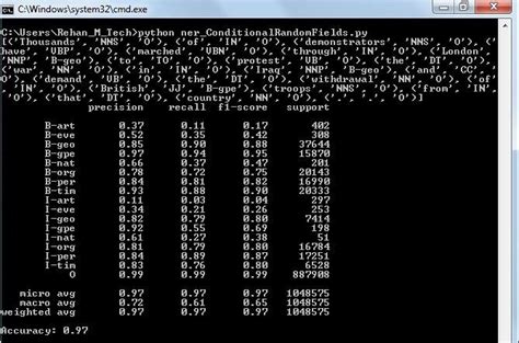Figure17 Command Prompt Output For Crf Download Scientific Diagram