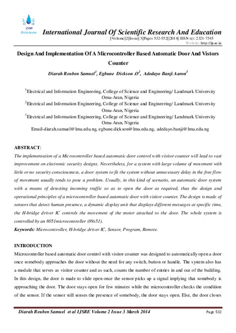 Pdf Design And Implementation Of A Microcontroller Based Wind Energy Conversion System