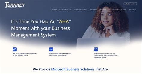 Turnkey Technologies Inc On Linkedin Dynamics Gp Support Services Turnkey Technologies