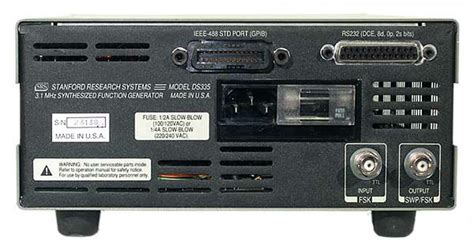 Srs Ds335 — 3 Mhz Function Generator