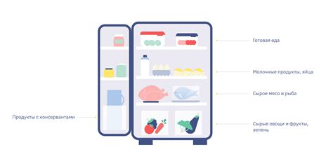 Правила раскладки продуктов в холодильнике Купрум
