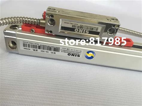 Lathes YUQIYU Mm Lathe Linear Scale KA Milling Linear Grating Ruler High Accuracy Optical