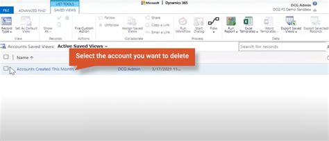 How To Delete Personal View In Dynamics