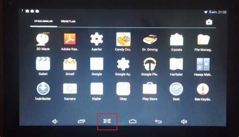 js max mid 1013d tablet ekran görüntüsü alma