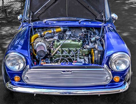 Modified Mini Cooper Classic Engine