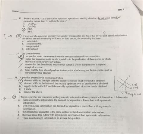 Solved Id A Name 35 Refer To Exhibit 31 2 If The Exhibit