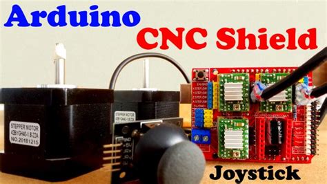 Arduino CNC Shield V And A Hybrid Stepper Motor Driver Joystick