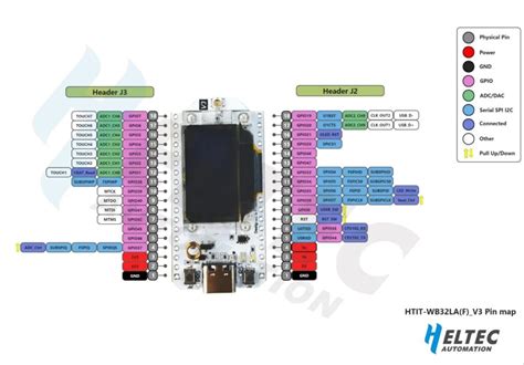 Heltec Wifi Lora 32v3 Dev Board With Sx1262 Esp32 Lora Node Wireless