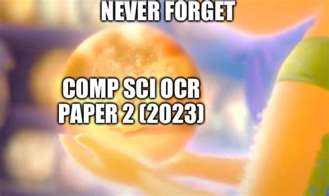 A Memorial To Last Years Comp Sci Ocr Paper 2 Rgcse