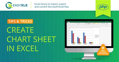 create excel chart sheet in php r easyxls