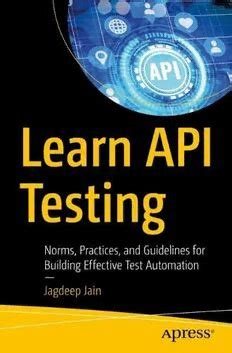 Download Learn API Testing Norms Practices And Guidelines For Building Effective Test